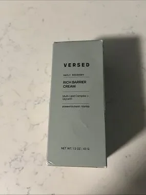 Versed | Skincare | Versed Daily Recovery Rich Barrier Cream 5 Oz Nib ...
